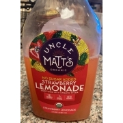 Uncle Matt's Strawberry Lemonade, Organic: Calories, Nutrition Analysis ...
