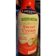 Lucerne Coffee Creamer, Italian Style, Sweet Cream: Calories, Nutrition ...