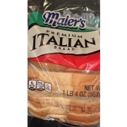 Maier's Bread, Italian, Premium: Calories, Nutrition Analysis & More ...