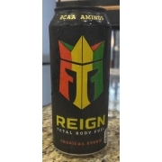 Reign Pre-Workout Energy Drink, Tropical Storm: Calories, Nutrition ...