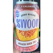 Swoon Iced Tea, Peach: Calories, Nutrition Analysis & More | Fooducate