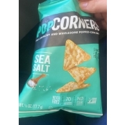Pop Corners Popped-Corn Snack, Sea Salt: Calories, Nutrition Analysis ...