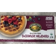 Nature's Path Organic Waffles, Buckwheat Wildberry, Gluten Free ...