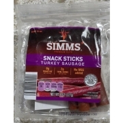 Simms Snack Sticks, Turkey Sausage: Calories, Nutrition Analysis & More ...