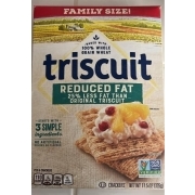 Triscuit Crackers, Reduced Fat: Calories, Nutrition Analysis & More ...