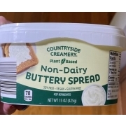 Countryside Creamery Buttery Spread, Non-Dairy: Calories, Nutrition ...
