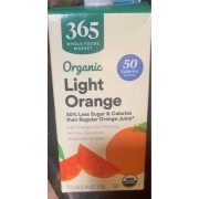 365 Orange Juice, Light: Calories, Nutrition Analysis & More | Fooducate