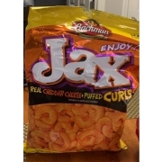 Bachman Puffed Curls, Jax, Cheddar Cheese: Calories, Nutrition Analysis ...