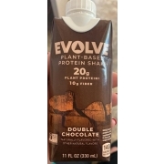 Evolve Protein Shake, Plant Based, Classic Chocolate: Calories ...