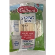 Galbani String Cheese, Whole Milk: Calories, Nutrition Analysis & More | Fooducate