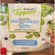 Go Snacks! Chicken Breast Bites, Toppers: Calories, Nutrition Analysis ...