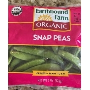 Earthbound Farm Snap Peas, Organic: Calories, Nutrition Analysis & More ...