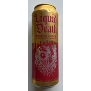 Liquid Death Iced Tea, Rest in Peace: Calories, Nutrition Analysis ...