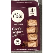 Clio Greek Yogurt Bar, Chocolate: Calories, Nutrition Analysis & More ...