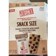 Perfect Bar Snack Bar, Dark Chocolate Chip Peanut Butter: Calories ...