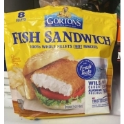 Gorton's Fish Sandwich Fillets: Calories, Nutrition Analysis & More ...