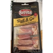 Fratelli Beretta Prosciutto and Mozzarella, Roll & Go: Calories ...