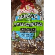 Arnold Bread, 22 Grains & Seeds, Organic: Calories, Nutrition Analysis ...