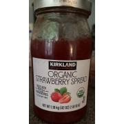 Kirkland Signature Strawberry Spread, Organic: Calories, Nutrition ...
