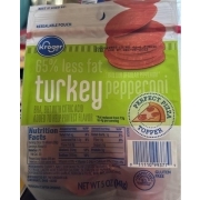 Kroger Turkey Pepperoni: Calories, Nutrition Analysis & More | Fooducate