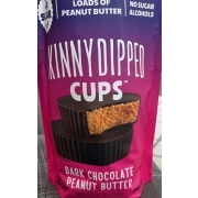 Skinny Dipped Cips Dark Chocolate Peanut Butter Cups: Calories ...