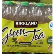 Kirkland Signature Green Tea, Diet, with Citrus: Calories, Nutrition ...