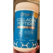 Orgain Collagen Peptides, Unflavored: Calories, Nutrition Analysis ...