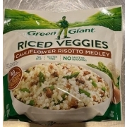 Green Giant Riced Veggies, Cauliflower Risotto Medley: Calories ...
