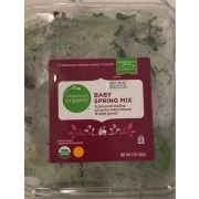 Simple Truth Baby Spring Mix, Organic: Calories, Nutrition Analysis ...