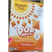 Simple Mills Crackers, Pop mmms, Cheddar: Calories, Nutrition Analysis ...