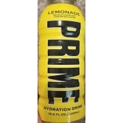 Prime Hydration Drink, Lemonade: Calories, Nutrition Analysis & More ...