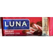 Luna Bar, Chocolate Peppermint Stick: Calories, Nutrition Analysis ...