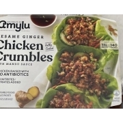 Amylu Chicken Crumbles, Sesame Ginger: Calories, Nutrition Analysis ...