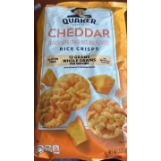 Quaker Rice Crisps, Cheddar: Calories, Nutrition Analysis & More ...