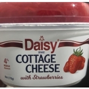 Daisy Cottage Cheese, With Strawberries: Calories, Nutrition Analysis ...