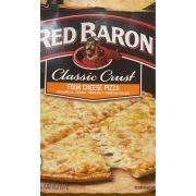 Red Baron Pizza, Classic Crust, Four Cheese: Calories, Nutrition ...