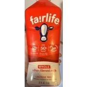 Fairlife Ultra-Filtered Milk, Whole: Calories, Nutrition Analysis ...