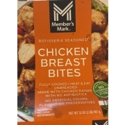 Member's Mark Chicken Breast, Bites, Rotisserie Seasoned: Calories ...