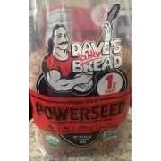 Dave's Killer Bread Bread, Powerseed, Organic: Calories, Nutrition ...