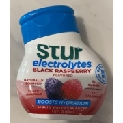 Stur Electrolytes, Black Raspberry: Calories, Nutrition Analysis & More ...
