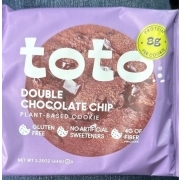 Toto Cookie, Plant-Based, Double Chocolate Chip: Calories, Nutrition ...