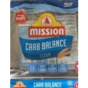 Mission Tortilla Wraps, Carb Balance, Flour: Calories, Nutrition ...