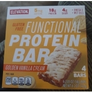 Elevation Protein Bar, Functional, Golden Vanilla Cream: Calories, Nutrition Analysis & More ...