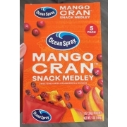 Ocean Spray Snack Medley, Mango Cran: Calories, Nutrition Analysis ...