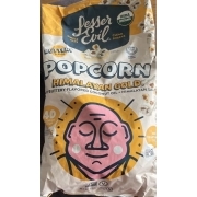 Lesser Evil Popcorn, Himalayan Gold: Calories, Nutrition Analysis ...