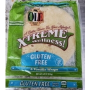 Ole Tortilla Wraps, Xtreme Wellness, Gluten Free: Calories, Nutrition Analysis & More | Fooducate
