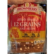 Brownberry Bread, 12 Grain: Calories, Nutrition Analysis & More | Fooducate