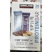 Kirkland Signature Protein Bar, Variety Pack: Calories, Nutrition ...