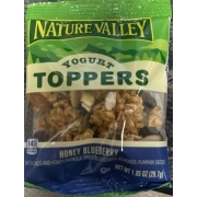 Nature Valley Yogurt Toppers, Honey Blueberry: Calories, Nutrition ...