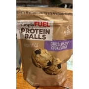 Simply Fuel Protein Balls, Probiotics, Chcocolate Chio Cookie Dough ...